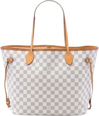 Louis Vuitton unisex, Pre-owned, Blanc, Taille: ONE Size Pre-owned Neverfull MM