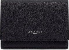 Le Tanneur Kartenetui Emilie aus genarbtem Leder mit Umschlag