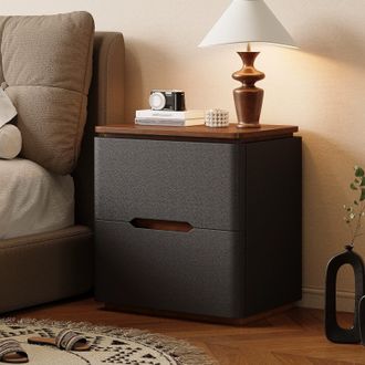 Generic Nachttische for Schlafzimmer, Nachttisch Mit Schubladen Und Verstecktem Griff, Komplette Bodenschrankbeine for Arbeitszimmer, Wohnzimmer