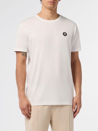 Billionaire Boys Club T-shirt &agrave; col rond en jersey de coton avec &eacute;cusson logo appliqu&eacute;