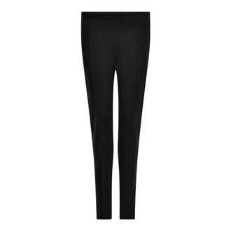 In Front IN Front - Leggings noirs avec des d&eacute;tails &eacute;l&eacute;gants - Femme - Pantalons - Noir - Taille: 46 FR