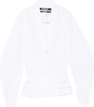 Jacquemus Colombe V-neck Blouse