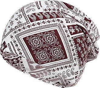 Generic Ensemble chapeau et bavoir &agrave; trois usages pour homme et femme - Casquettes de baseball en noix de cajou, bordeaux, Taille unique