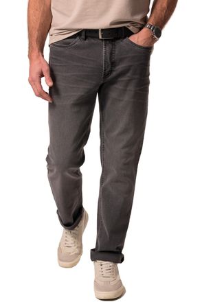 Boston Park Herren gro&szlig;e Gr&ouml;&szlig;en Menswear L-8XL Jeans FLEXLASTIC, Bauchfit, Regular Fit, 5-Pocket, bis 72/36 Grey Denim 72 839826905-72