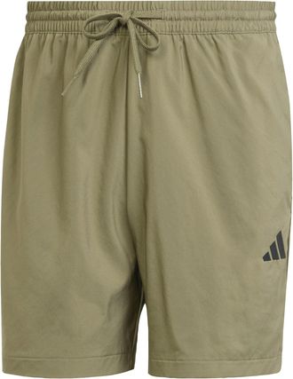 adidas Mens Essentials Small Logo Chelsea Shorts Olive Strata/Black S Short