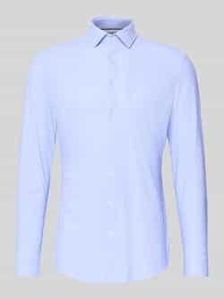 Jake*s Super Slim Fit Businesshemd mit Kentkragen
