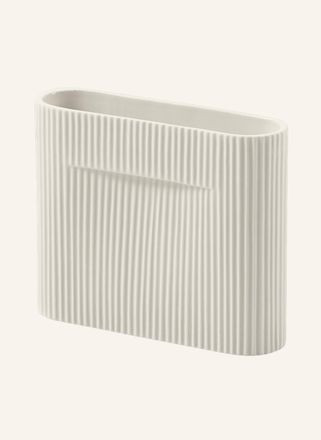 MUUTO Muuto Vase Ridge weiss