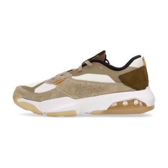 Nike Jordan Homme, Chaussures, Multicolore, Taille: 43 EU Low Baskets Kaki/Blanc/Olive Clair R&eacute;flectif