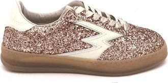 MOA Master Of Arts MOA - Master OF Arts, Femme, Chaussures, Multicolore, Taille: 39 EU Baskets Rétro Paillettes Champagne