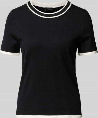 s.Oliver Black Label Regular Fit T-Shirt aus Viskose-Mix