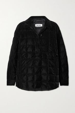 Ienki Ienki Kalik Gesteppte Daunenjacke Aus Shell - Schwarz