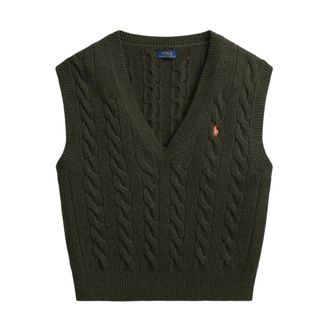 Polo Ralph Lauren Damen, Strickwaren, Gr&uuml;n, SGr&ouml;&szlig;e