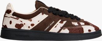 Tommy Hilfiger Baskets basses imprim&eacute; vache &agrave; lacet