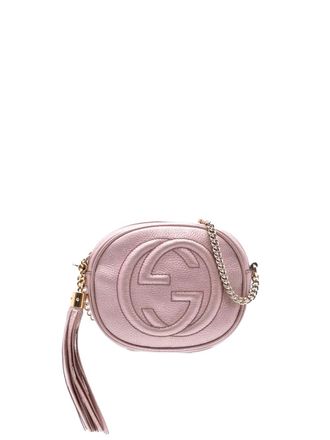 Gucci mini sac &agrave; bandouli&egrave;re Soho Chain (2016-2025) - Rose