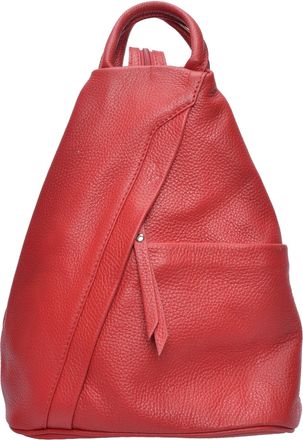 Isabella Rhea Rot Rindsledertasche