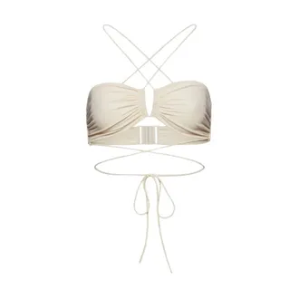 Magda Butrym Bikinis - Femme - Maillots de bain - Beige - Taille: 38 FR