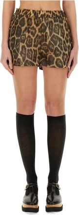 Stella McCartney Femme, Shorts, Multicolore, Taille: 38 FR Short Shorts