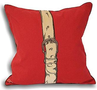 Riva Paoletti Riva Paoletti Polo-Bügel Kissenbezüge, Rot, 45 X 45 cm