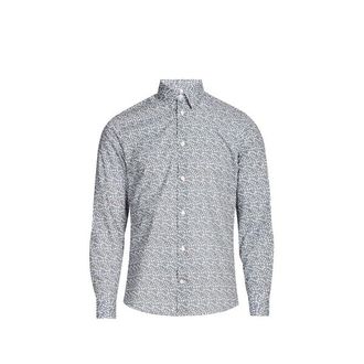 Au Printemps Paris Chemise à imprimés fleuris en coton