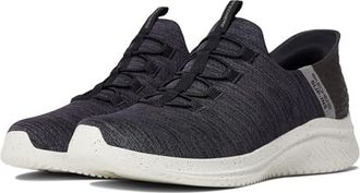 Skechers Homme Ultra Flex 3.0 Right Away Baskets, Black Mesh/Trim, 39 EU