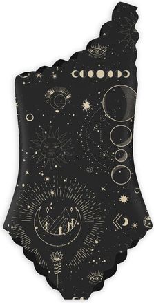 Averie Damen Stella One-Piece, Schwarz, L