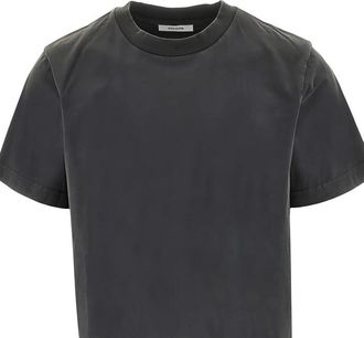 Entire studios Washed Cotton T-Shirt - Gray
