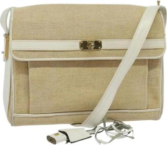 Bally Pre-owned Toile sacs-ports-paule - Femme - Pre-owned - Beige - Taille: ONE Size