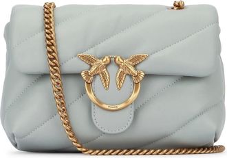 Pinko Pinko, Femme, Sacs, Bleu, Taille: ONE Size Love Puff Mini CL Sheep Nappa