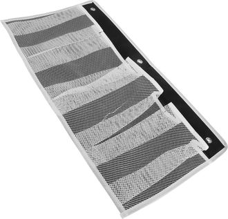 Cabilock Schuhaufbewahrung f&uuml;r Wohnmobile H&auml;ngeschuhregal mit 4 Atmungsaktiven Netztaschen aus Vliesstoff T&uuml;r Organizer f&uuml;r Camping und Kleine R&auml;ume