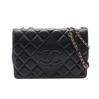 Chanel Pre-owned Matelass&eacute; Lammleder Umh&auml;ngetasche - - Pre-owned - Damen - Schwarzk - ONE SIZE