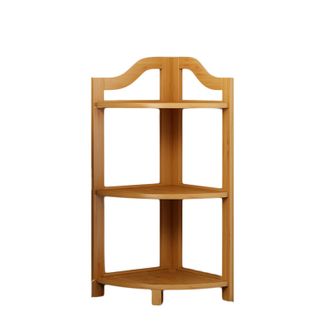 Generic Eck-B&uuml;cherregal mit 3-6 Ebenen, B&uuml;cherregal aus Holz, kleines und schmales B&uuml;cherregal, geeignet for die Aufbewahrung von B&uuml;chern, Fotoalben und Dekor