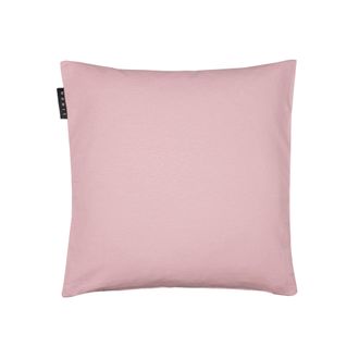 Linum Annabell Elegant Kissenh&uuml;lle 40x40 cm, 100% Baumwolle, Maschinenwaschbar, Altrosa