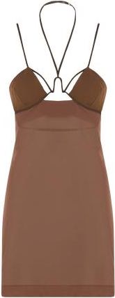 Nensi Dojaka Robe courte transparente