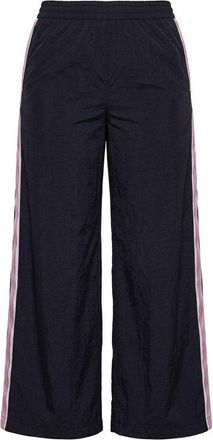 STUDIO UNTOLD Jogginghose Trackpants Wide Legs Seitenstreifen Elastikbund