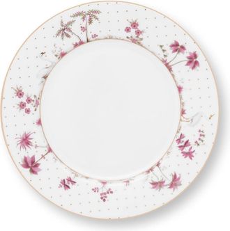 Pip Studio Jolie Dots Gold Pink Frühstücksteller 21cm