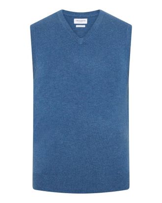 Tom Rusborg Leichter Pullunder aus Kaschmir in