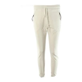 C.P. Company Light Fleece Logo Sweatpants - - Trousers - Herren - Wei&szlig; - XL