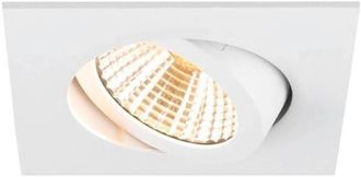 SLV NEW TRIA UNIVERSAL 68, Deckeneinbauleuchte, 2500/3000/4000K, 38°, IP 20, quadratisch, weiß