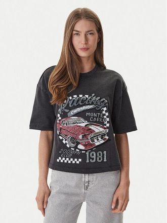 Guess T-Shirt W6GI20 K3133 Grau Relaxed Fit