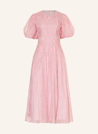 Aje Kleid Ophelia Mit Spitze pink