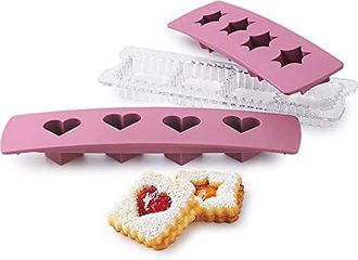 Betty Bossi Spitzbuben-Ausstecher - Perfekte Schablone für schnelle Spitzbuben