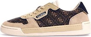 Guess Homme STRAVE Vintage CARRYOVER Sneaker, Marron Ocre, 43 EU