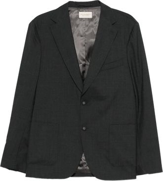 Officine Générale blazer à simple boutonnage - Gris