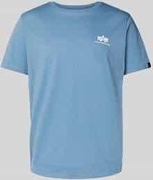 Alpha Industries T-Shirt mit Label-Print