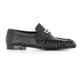 Christian Louboutin Femme, Chaussures, Noir, Taille: 36 EU Mocallista Flat