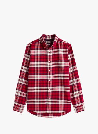 Tommy Hilfiger Chemise &agrave; carreaux en coton