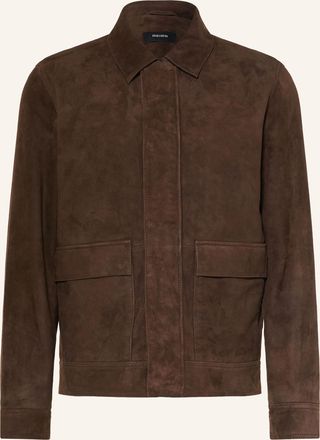 Reiss Reiss Lederjacke Granual braun