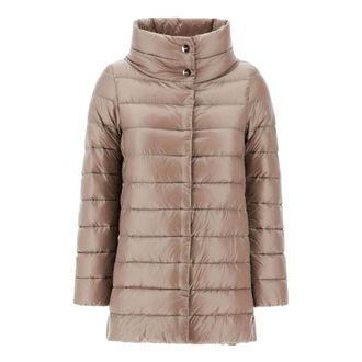 Herno Amelia Daunenmantel in Hellbraun - - Jackets - Damen - Beige - S