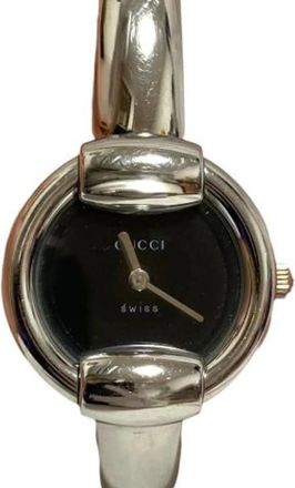Gucci Pre-owned 1400L Quartz - Femme - Pre-owned - Gris - Taille: ONE Size