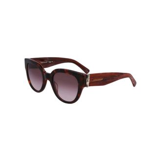 Longchamp Femme, Accessoires, Brun, Taille: ONE Size Acetate Square Frame Lunettes de soleil